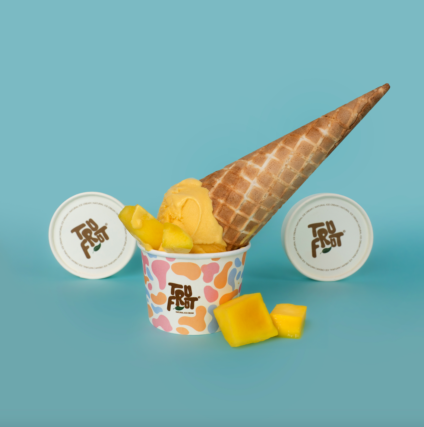 Trufrut Natural Ice cream - Made with fresh fruits