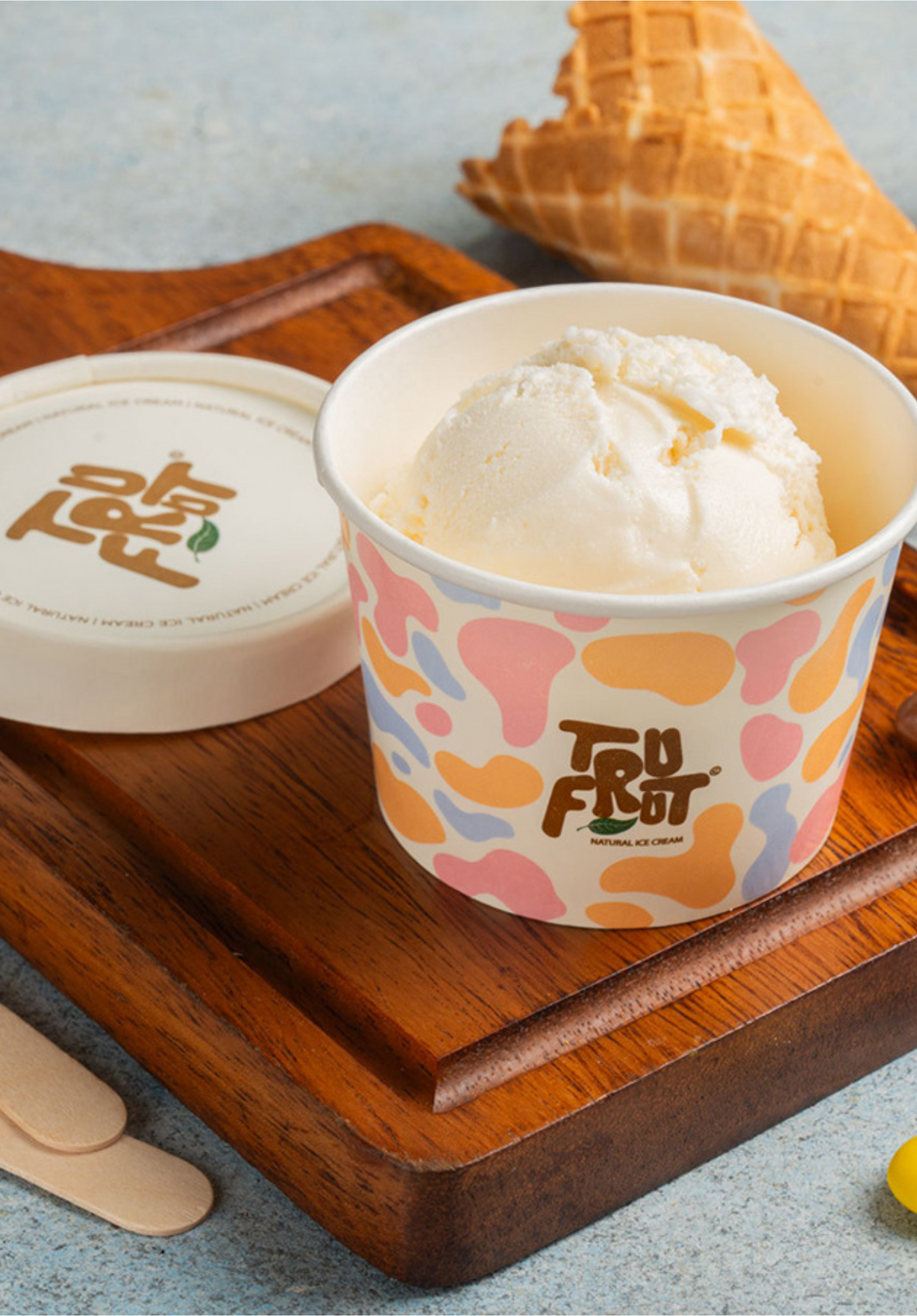 Trufrut Natural Ice cream - Made with fresh fruits