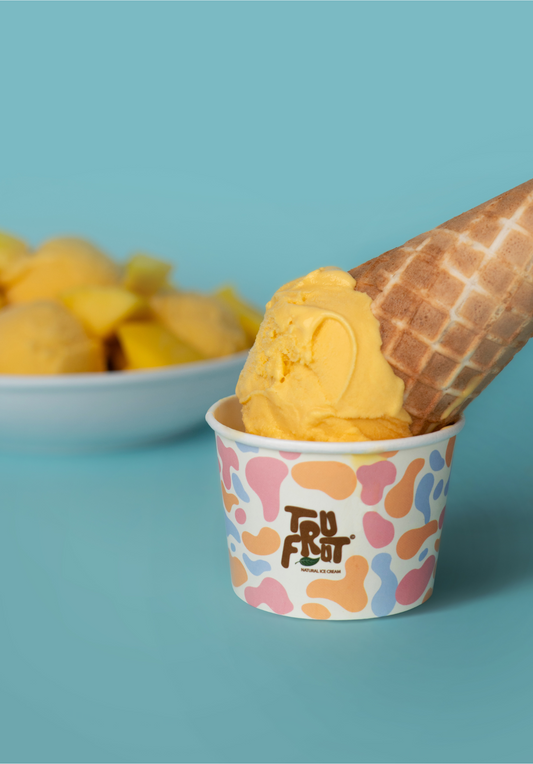 Trufrut Natural Ice cream - Made with fresh fruits